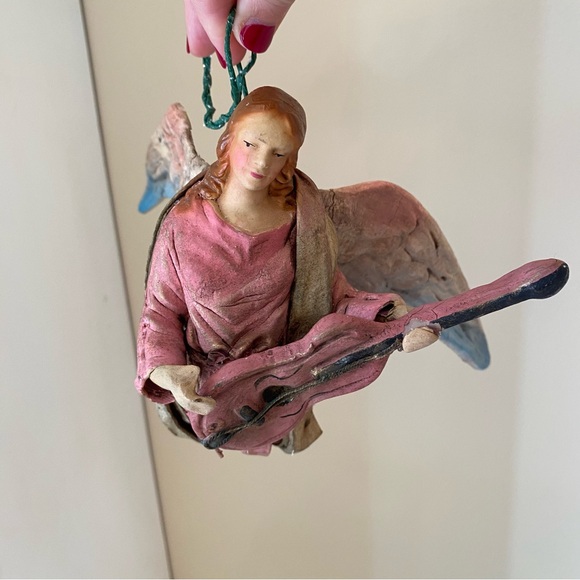 Cartapesta | Holiday | Vintage Italian Papermache Cartapesta Angel With ...